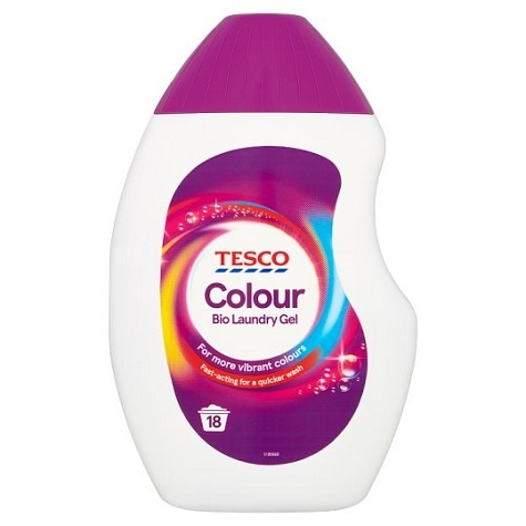 Tesco Laundry Gel Colour 540ml - Choithrams UAE