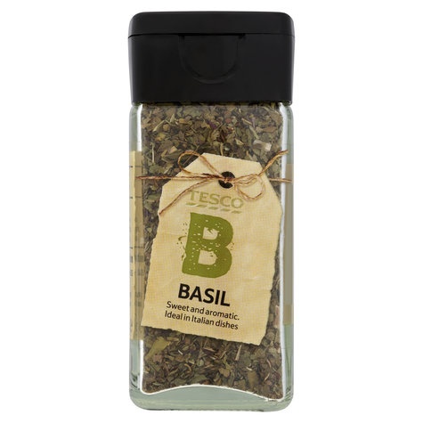 Tesco Dried Basil 16g - Choithrams UAE